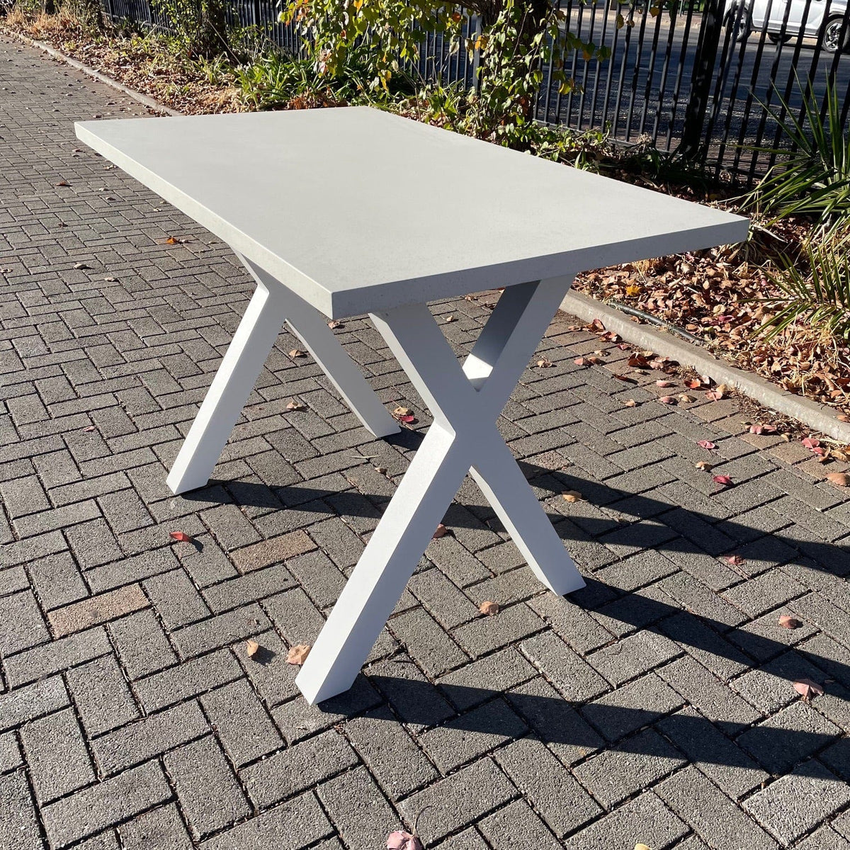 Switch Bar Table Terrazzo White legs — Australian Furniture Warehouse