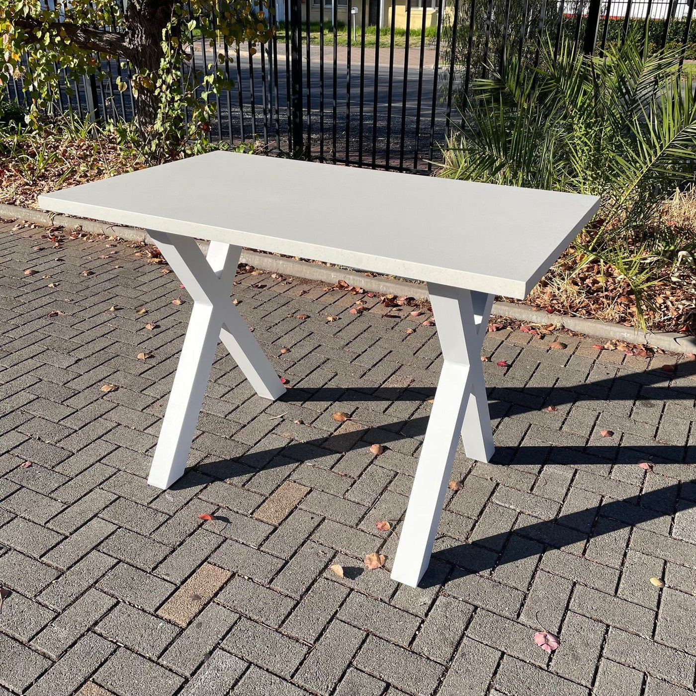 Switch Bar Table Terrazzo White legs — Australian Furniture Warehouse