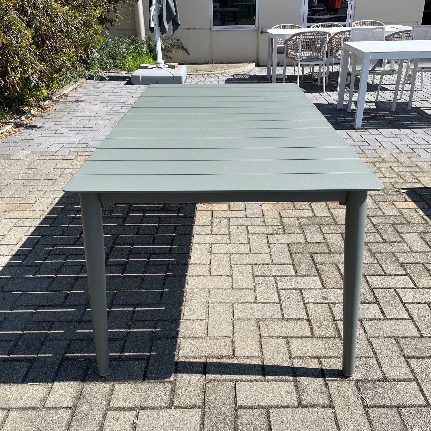 Jackson Dining Table 179cm-Clover Green — Australian Furniture Warehouse