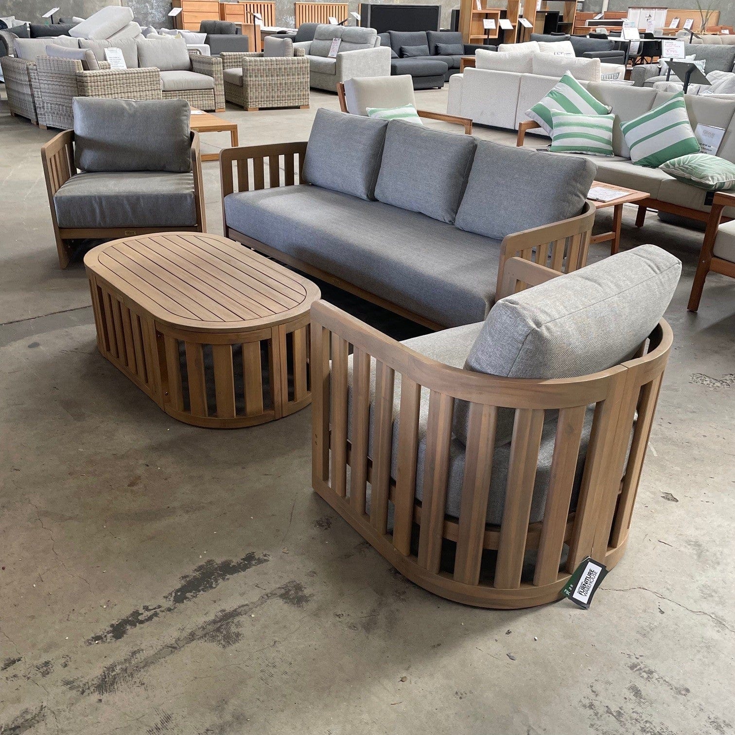 Kava 4Pce Outdoor Lounge Suite — Australian Furniture Warehouse