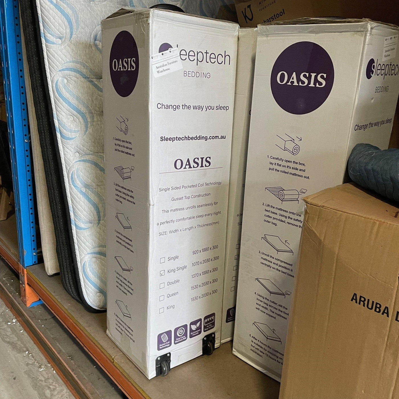 Oasis Mattress Queen - in a box — Australian Furniture Warehouse