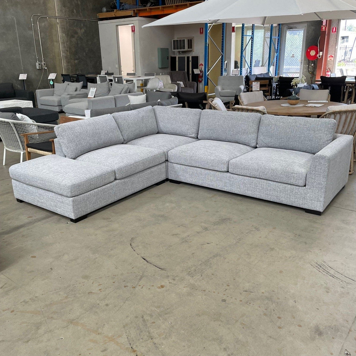 Pacific Sofa Large Chaise LHF — Australian Furniture Warehouse