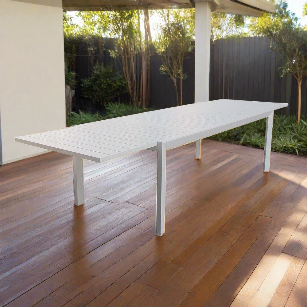 Eclipse Extension Table-White — Australian Furniture Warehouse