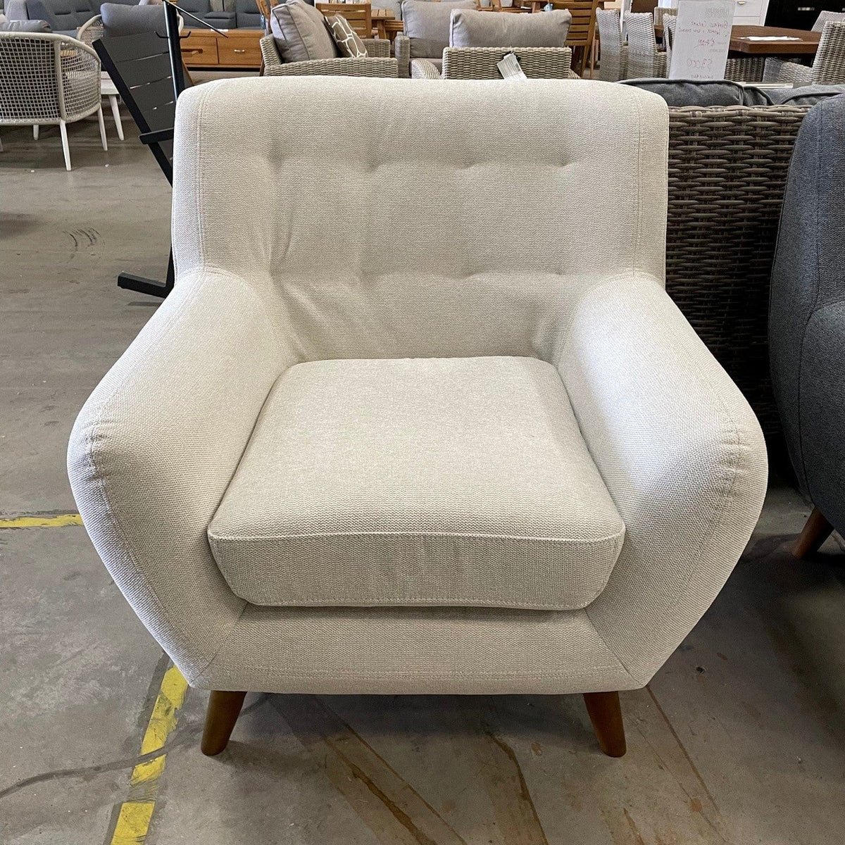 Daley Chair -Oat — Australian Furniture Warehouse
